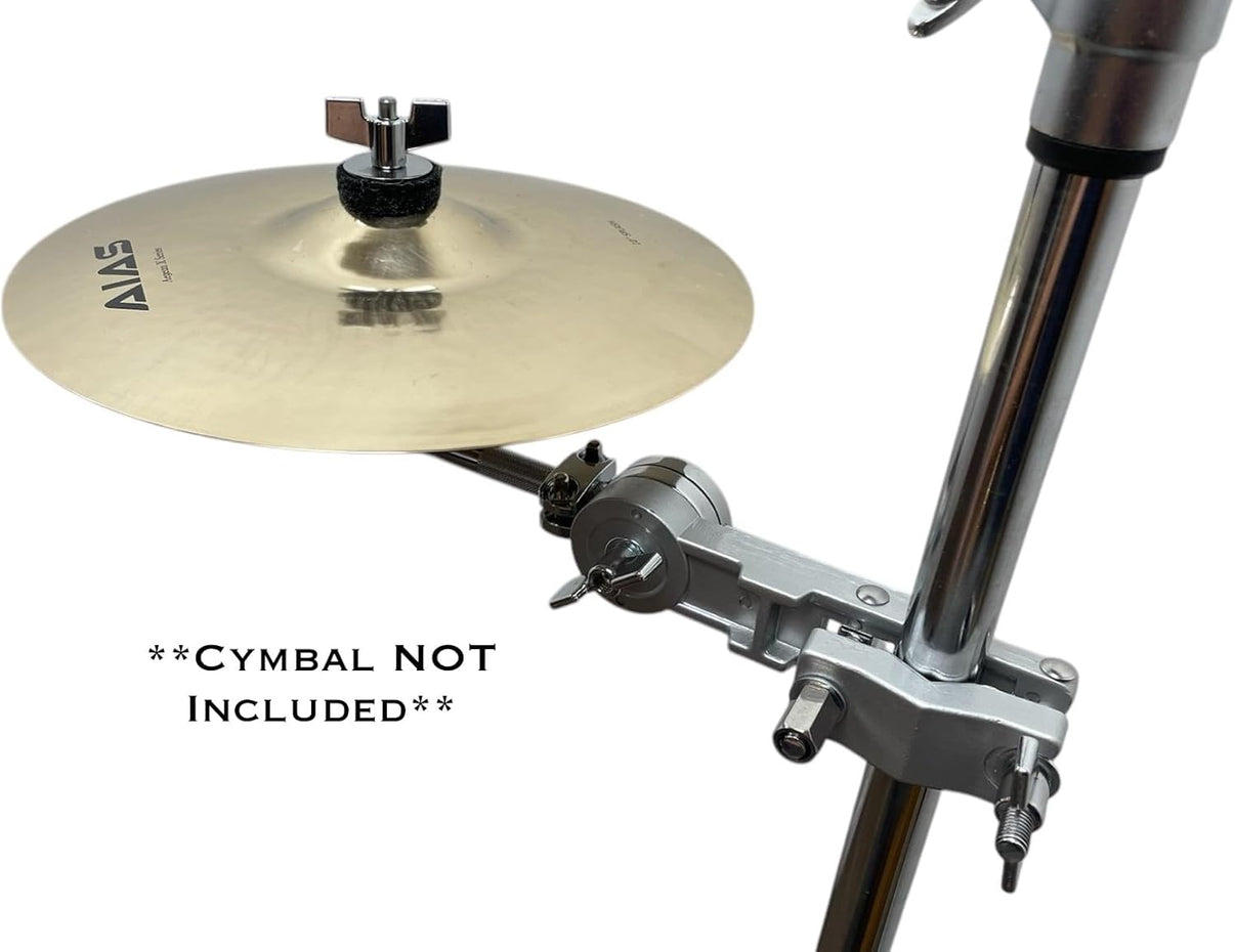 AIAS Splash Cymbal Mount – Adjustable Clamp for Drums – AIAS PERCUSSION